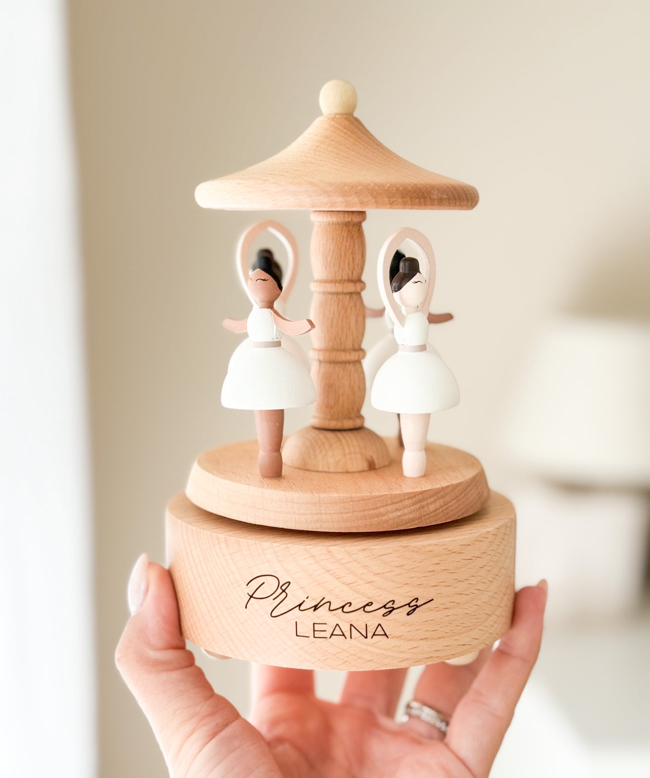 PRE ORDER ONLY !!!Magical Music Carousel- Dancer, Ballerina (with Name ...